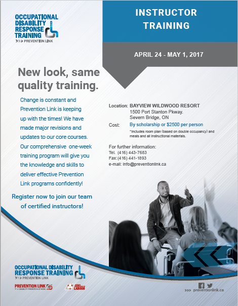 Prevention Link’s Instructor Training