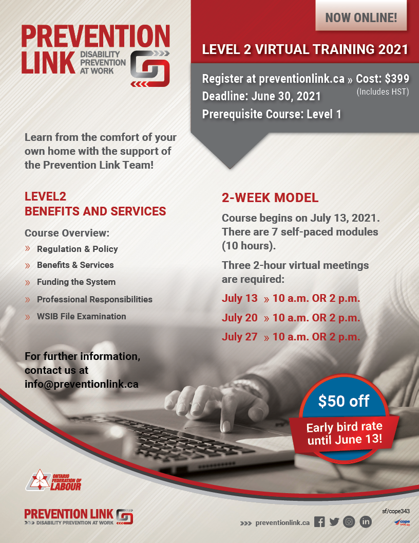 Level 2 Virtual Training